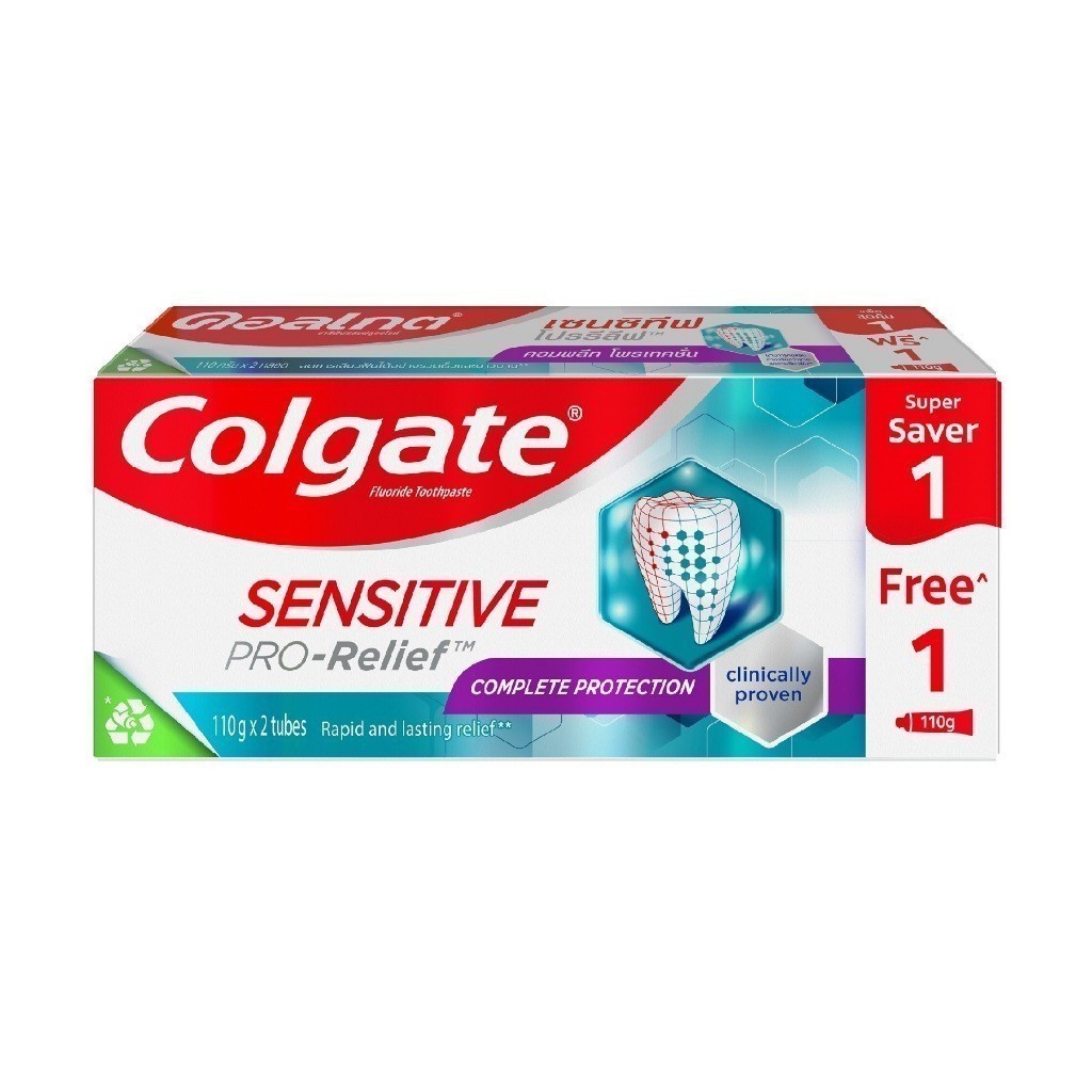 Colgate Sensitive Pro Relief Complete Protection Toothpaste 110g. คอลเก ...