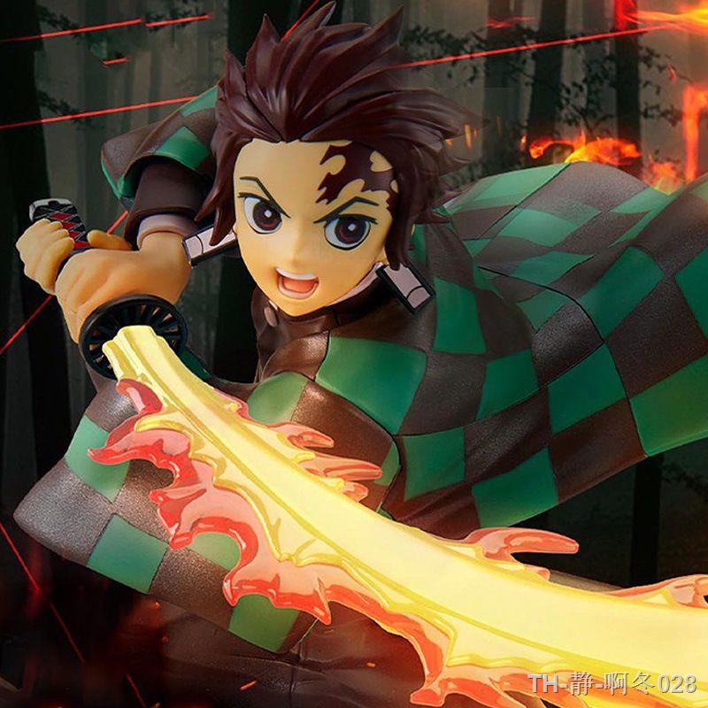 ฟิกเกอร์ Demon Slayer: ฟิกเกอร์ Breath Tanjiro GK ของ Fire God Kagura ...