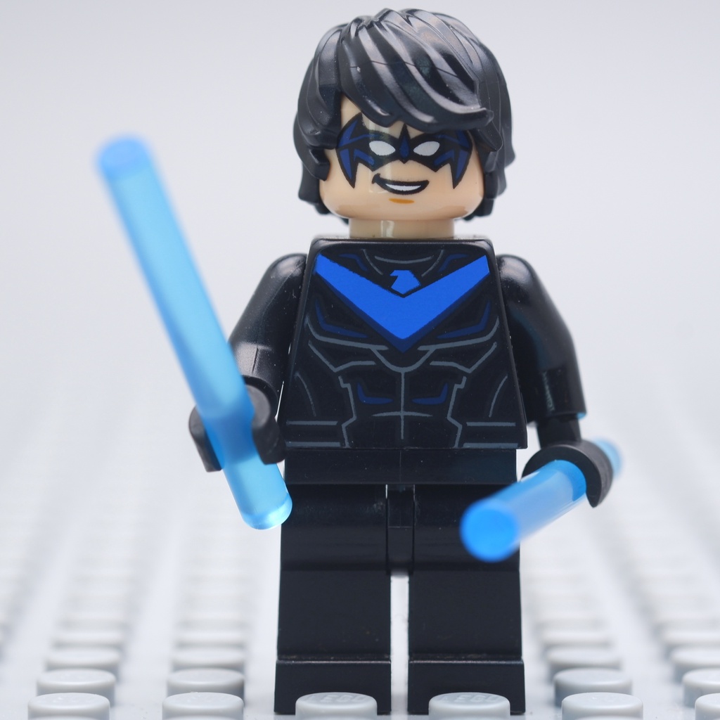 LEGO Nightwing Rebirth Minifigures Hero DC | Shopee Thailand