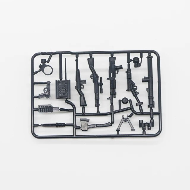 714 Military Accessories Series Gun Weapon Pack Army Soldier Figure ...