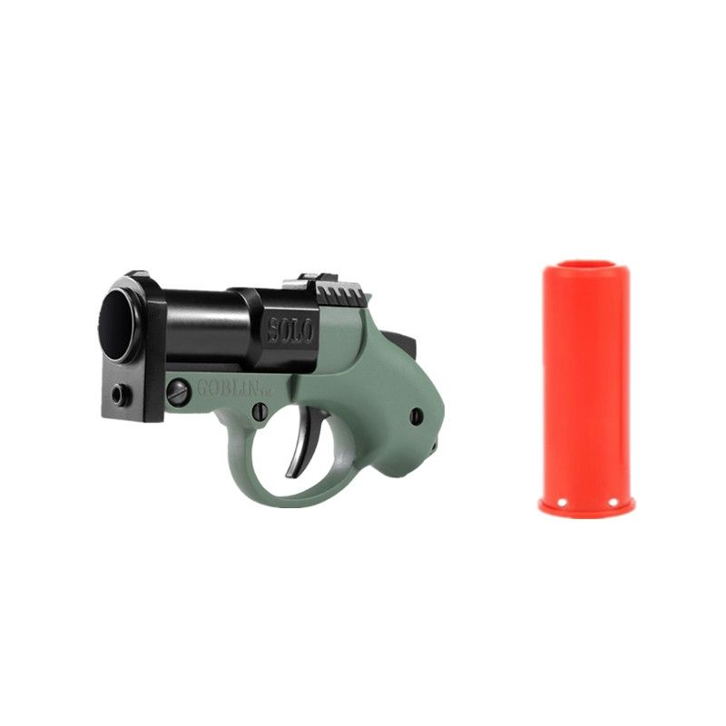 ใหม่กระเป๋า Hand Cannon Ejection Soft Bullet Mini Alloy Pistol | Shopee ...