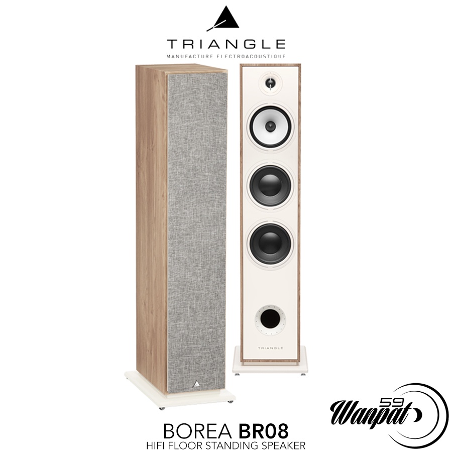 TRIANGLE : BOREA BR08 HIFI FLOOR STANDING SPEAKER | Shopee Thailand