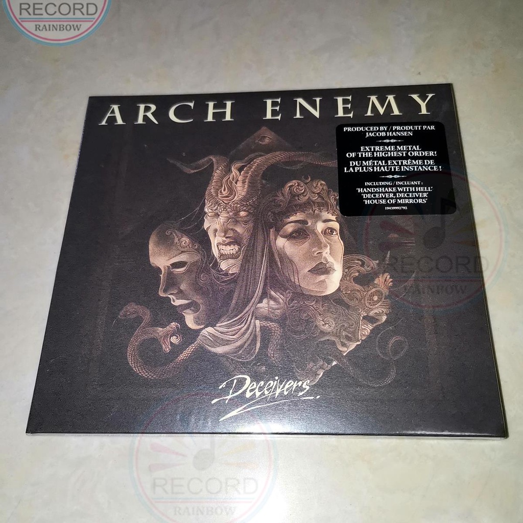 Arch Enemy Deceivers 2022 Original Album [Sealed] | Shopee Thailand