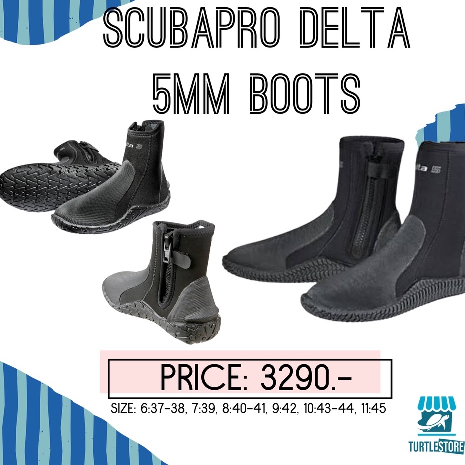 Scubapro delta Neoprene 5m Boots บูทดำน้ำลึก ข้อสูง | Shopee Thailand