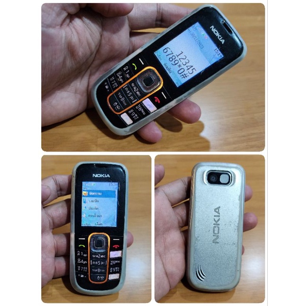 Nokia 2600C-2 กดได้ทุกปุ่ม โทรออก/รับสาย (ทดสอบกับ Sim Ais) เหมาะสำหรับสะสม หรือใช้งานตามสมควร ...
