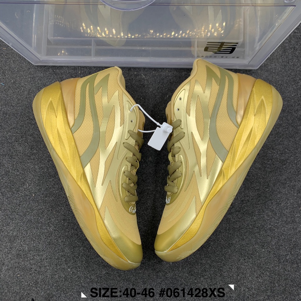 Puma MB.02 Puma Ramelo Ball Three Ball Second Generation รองเท้าบาสเก็ต ...