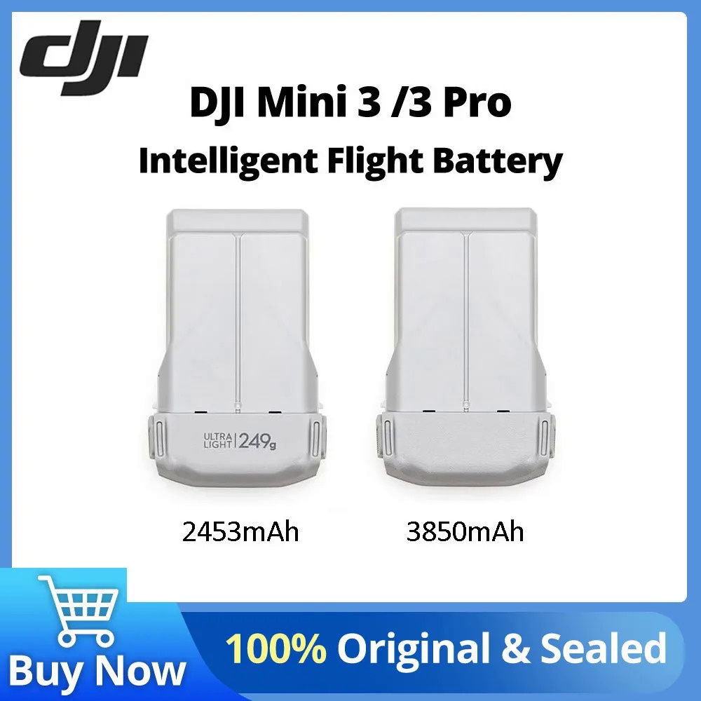Original DJI Mini 3 /3 Pro อัจฉริยะเที่ยวบินแบตเตอรี่ Plus 34/47-Min ...