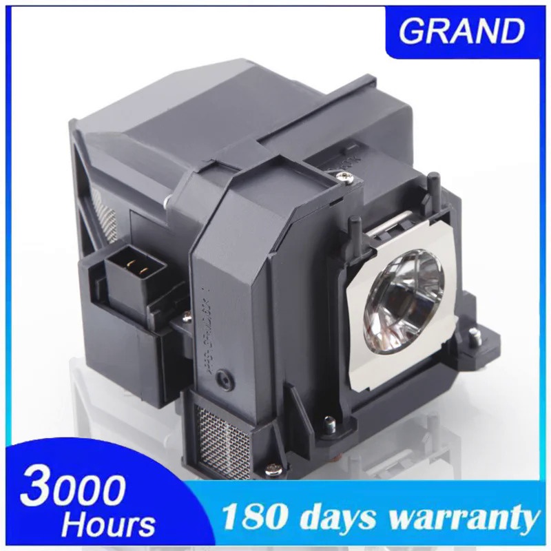 โคมไฟโปรเจคเตอร์ที่รองรับกับที่อยู่อาศัย ELPLP71สำหรับ EPSON EB-470 EB ...