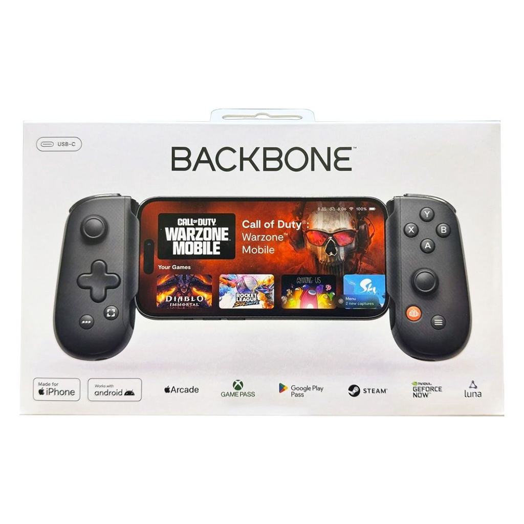 Backbone One USB-C Game Controller 2nd Gen (Standard) for iPhone 15 ...