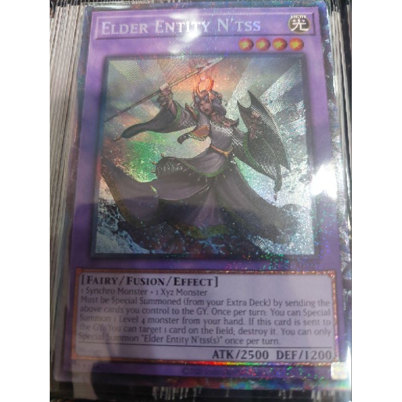 Yu-Gi-Oh Asia English: Elder Entity N'Tss RC04-AE027 การ์ดยูกิภาษา ...
