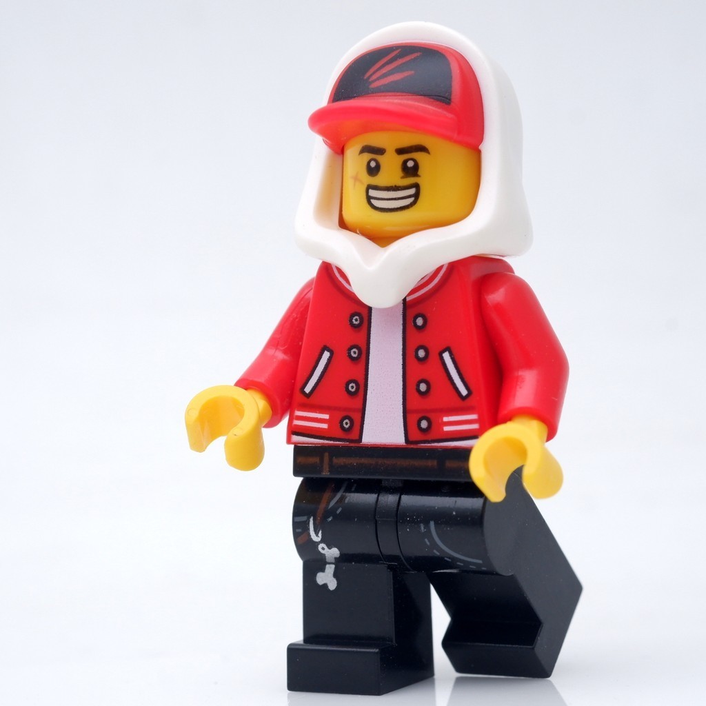 LEGO Jack Davids Red Jacket Hidden Side *new | Shopee Thailand