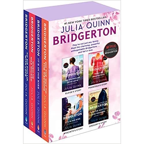หนังสืออังกฤษใหม่ BRIDGERTON BOXED SET 5-8: TO SIR PHILLIP WITH LOVE ...