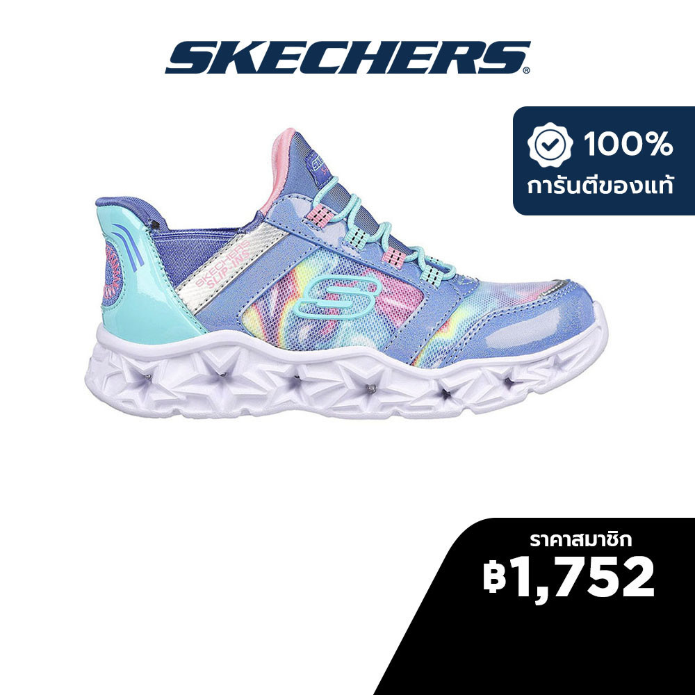 Skechers สเก็ตเชอร์ส รองเท้าเด็กผู้หญิง Girls Slip-Ins Galaxy Lights ...