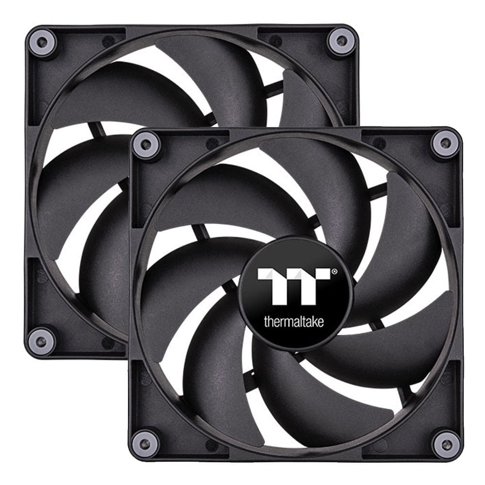 CASE FAN THERMALTAKE CT140 BLACK (2-FAN PACK) | Shopee Thailand
