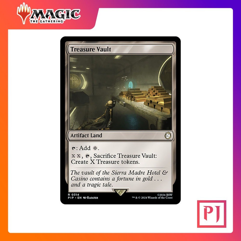 [MTG] Treasure Vault - Fallout Commander [PIP] [LAND] [RARE] [NORMAL ...