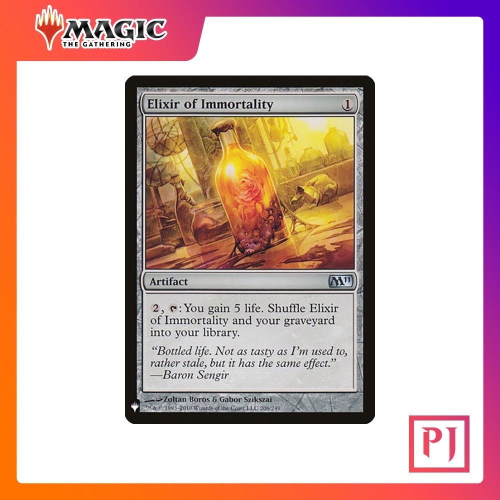 [MTG] Elixir of Immortality [MB1] [ARTIFACT] [UNCOM] [NORMAL] [ENG ...