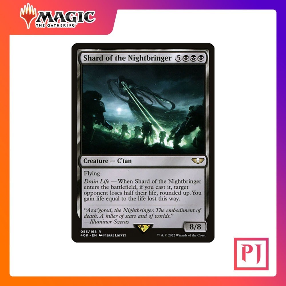 [MTG] Shard of the Nightbringer - Warhammer 40,000 [40K] [BLACK] [RARE ...
