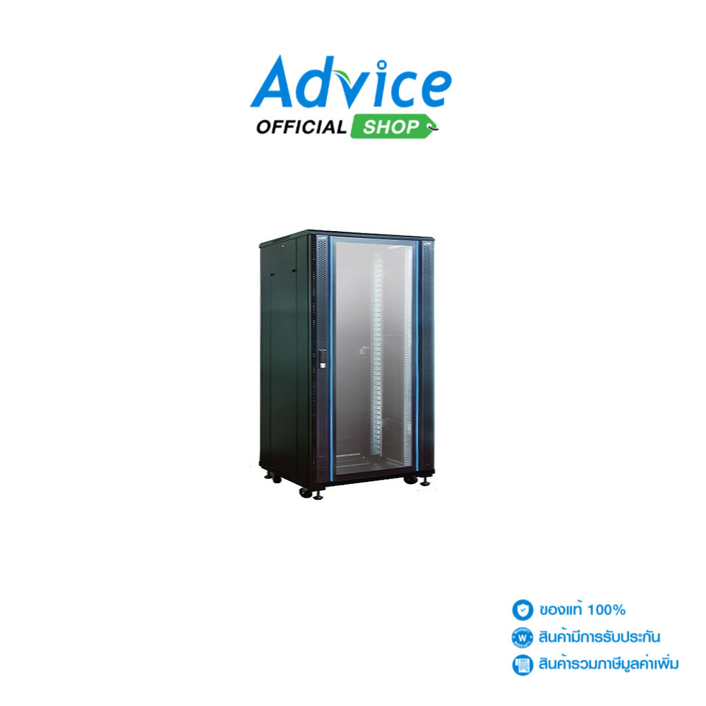 LINK Rack For Server 15U (60 cm.) (CH-60615GS) Glass 'Black' - A0086120 | Shopee Thailand