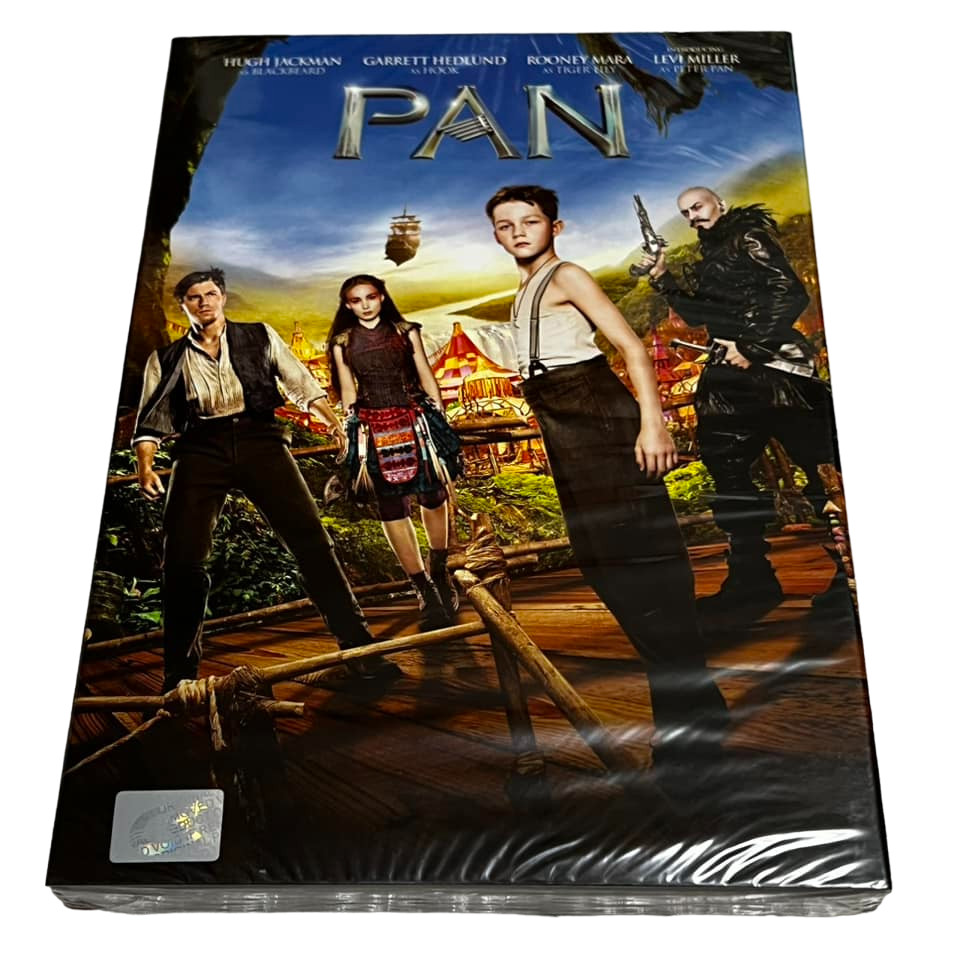 Pan (2015) ปีเตอร์ แพน 2015 (DVD) Slipcase ดีวีดี กล่องสวม | Shopee ...