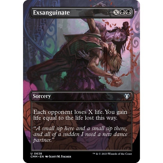 Commander Masters Variants: Exsanguinate | Shopee Thailand