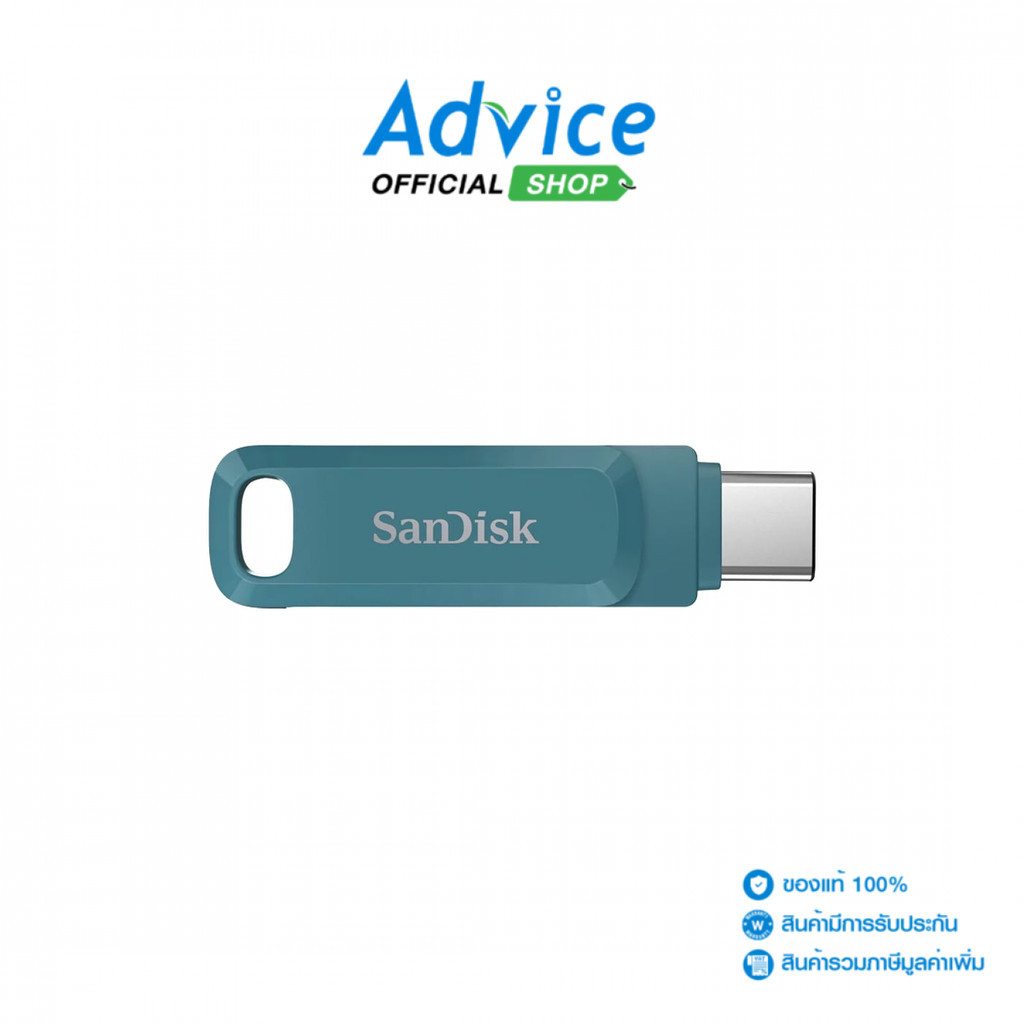 SANDISK 128GB Flash Drive Ultra Dual Drive Go Type-C Navagio Bay Blue ...
