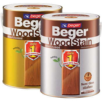 สีย้อมไม้ เงา Beger Woodstain G1900 Transparent (กล) BEGER | Shopee ...