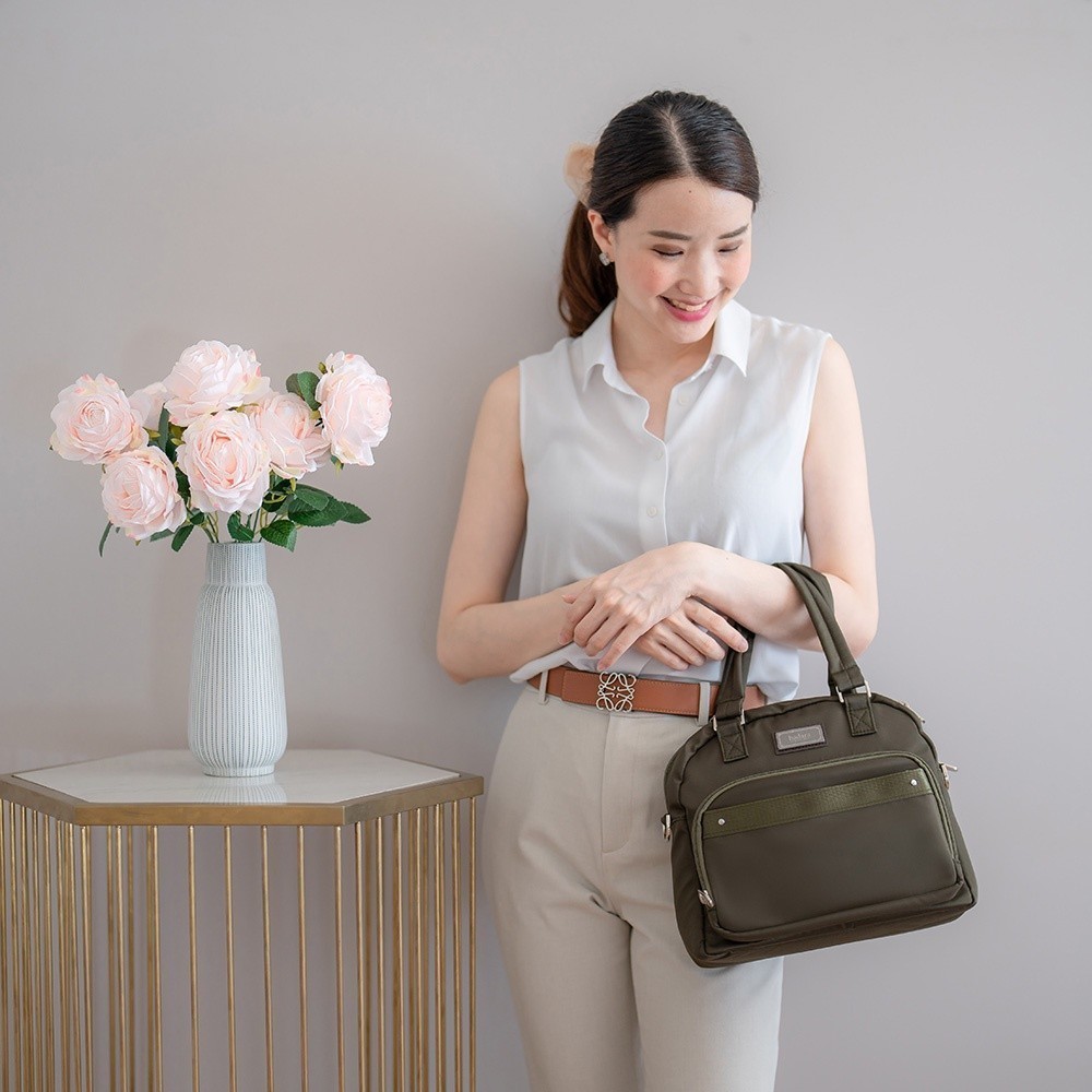 Hadara Chapter 14440 กระเป๋า สวย ฐานกว้าง ตั้งอยู่ทรง พิเศษ!! ซับในรัง ...