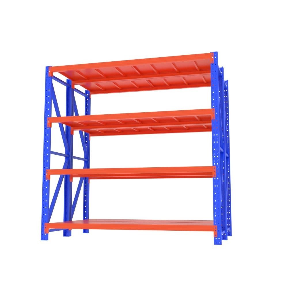 Heavy Duty 200-500Kg Warehouse Stacking Racks Shelves Adjustable ...