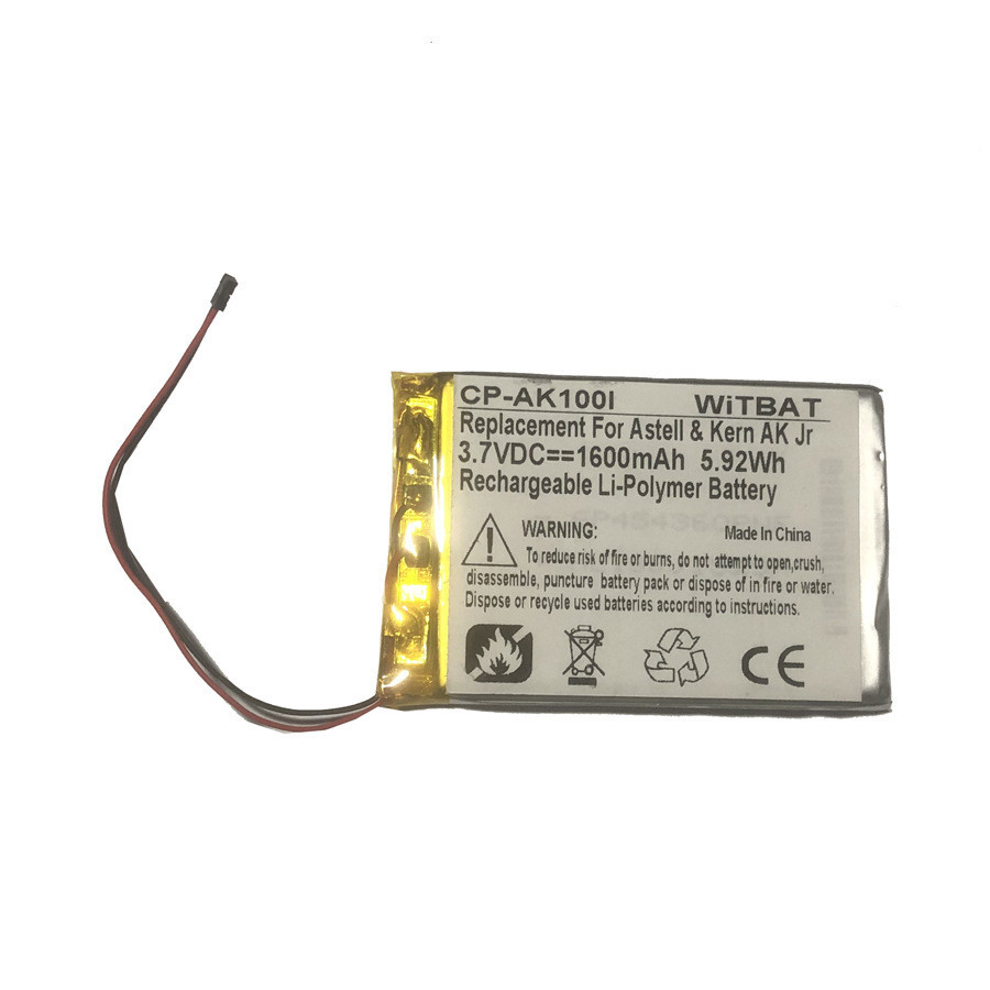 ใช้ได้กับ Avery และiRiver Astell & Kern AK Jr MP3แบตเตอรี่ | Shopee ...