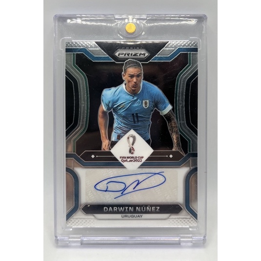 การ์ดลายเซ็น Darwin Nunez : Panini Prizm FIFA world cup 2022 qatar ...