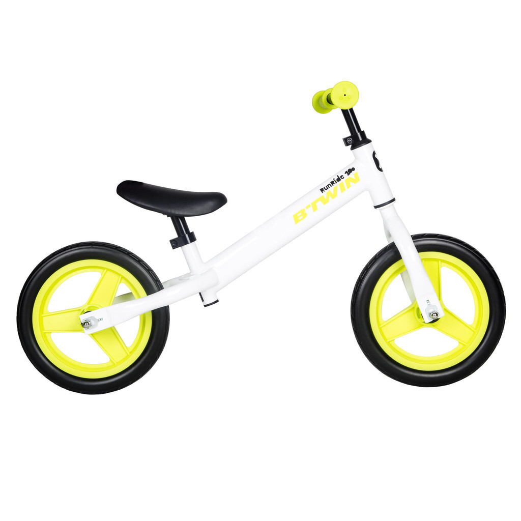 BTWIN | จักรยานทรงตัวสำหรับเด็กขนาด 10 นิ้ว รุ่น Run Ride 100 (สีขาว ...