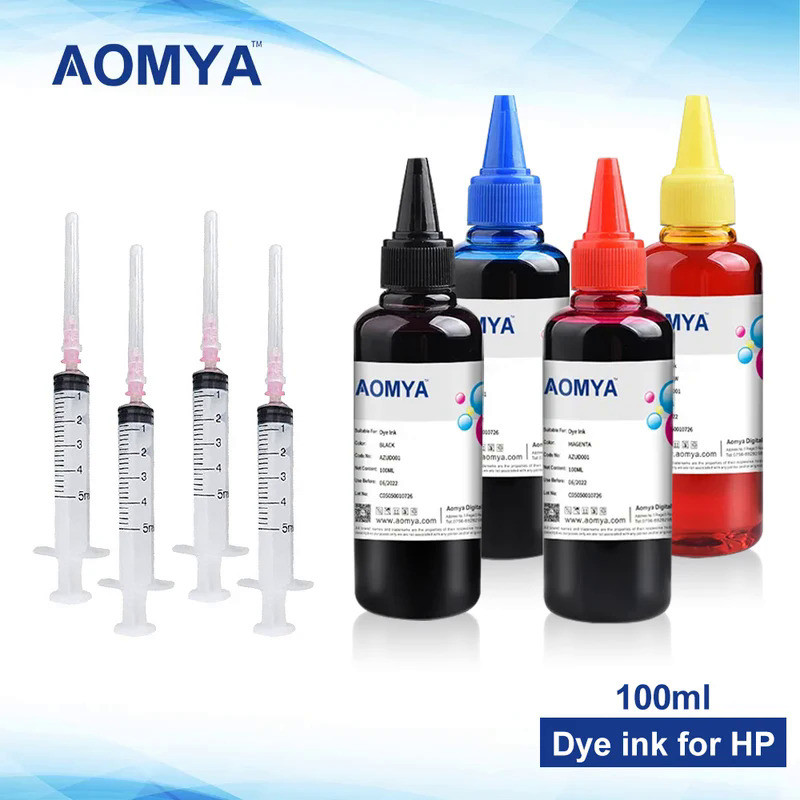 100ml Dye Ink 950 951Refills For HP 950XL For HP 63 62 61 953 680xl ...
