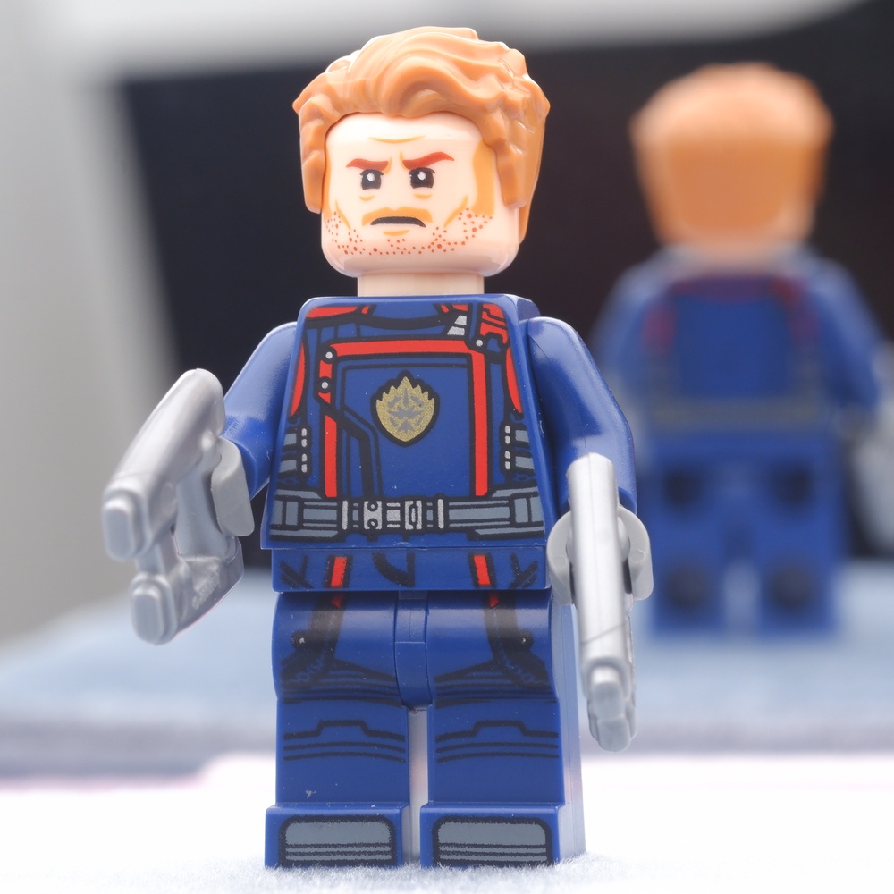 LEGO Star Lord Dark Blue Suit Hero Marvel | Shopee Thailand