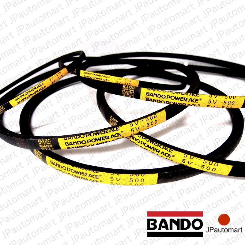สายพาน BANDO ร่องลึก PowerAce 3V เบอร์ 3V250 3V260 3V265 3V280 3V300 3V315 3V325 3V335 3V355 ...