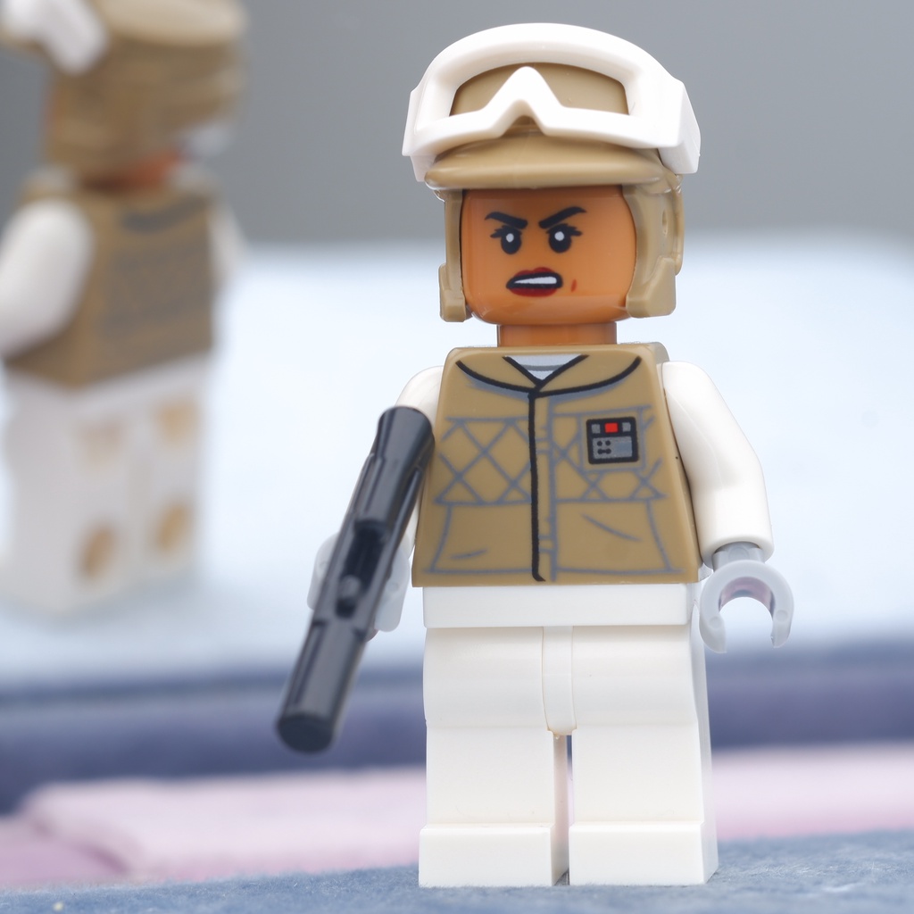 LEGO Hoth Rebel Trooper Dark Tan Uniform Star Wars Minifigure | Shopee ...