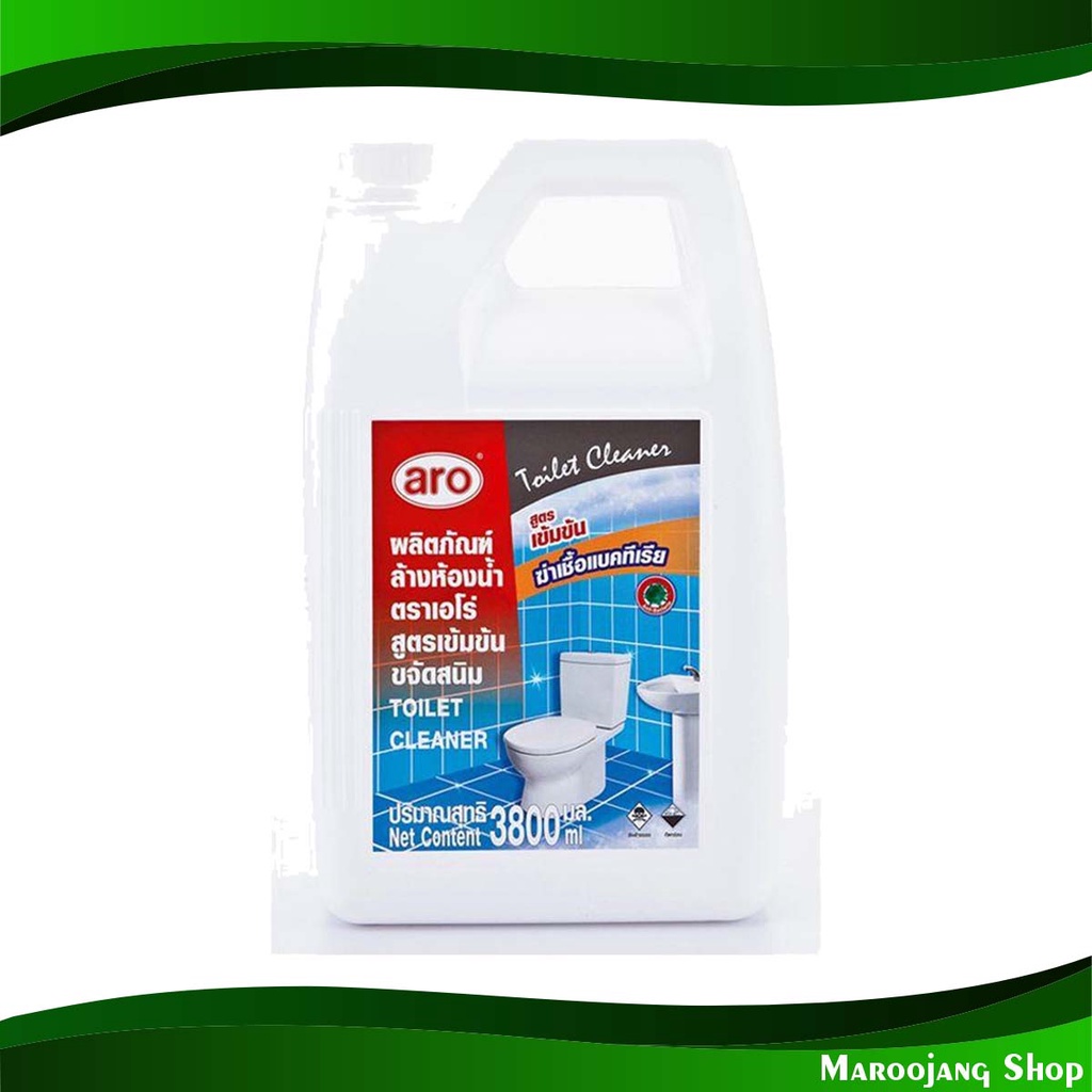 น้ำยาล้างห้องน้ำ ขจัดสนิม เอโร่ 3.8 ลิตร Bathroom Cleaner To Remove ...