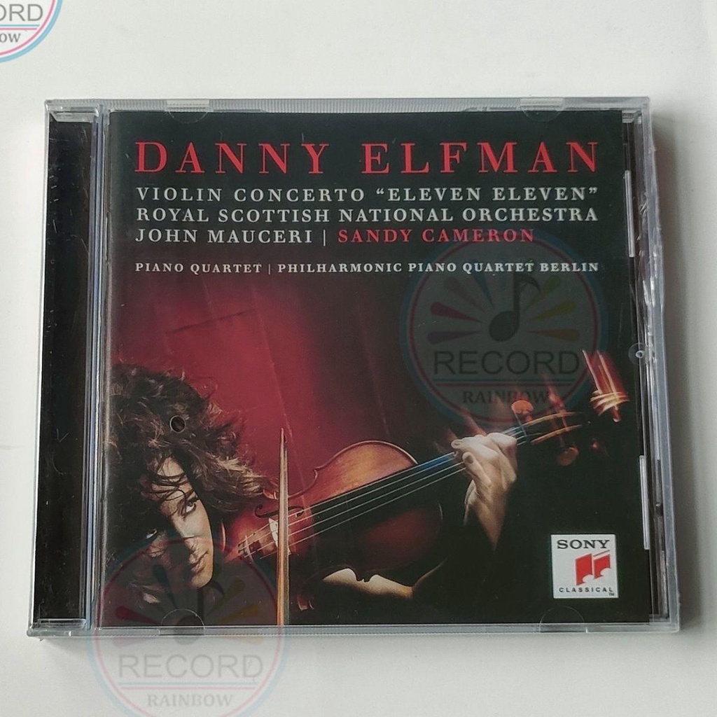 แผ่น CD อัลบั้ม Danny Elfman Violin Concerto 'Eleven Eleven'/Piano ...