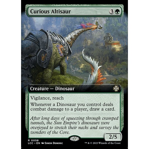 MTG (LCC) (R)Curious Altisaur | Shopee Thailand