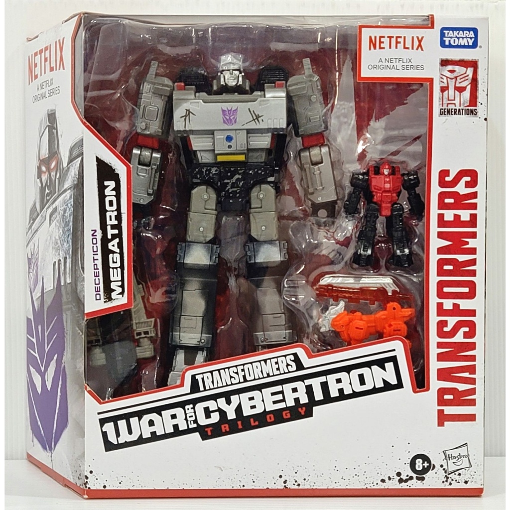 Transformers Generations Netflix War for Cybertron Decepticon Megatron ...