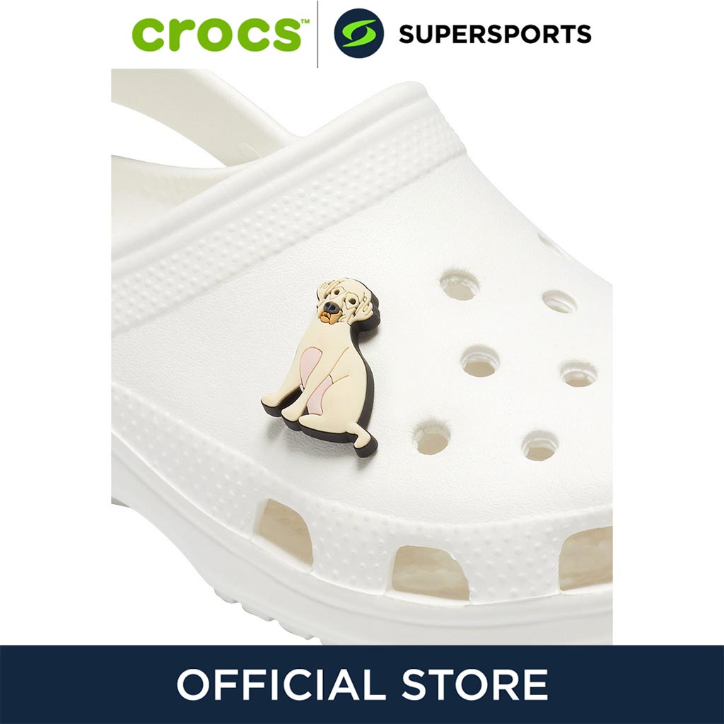 CROCS Jibbitz Yellow Lab ตัวติดรองเท้า | Shopee Thailand