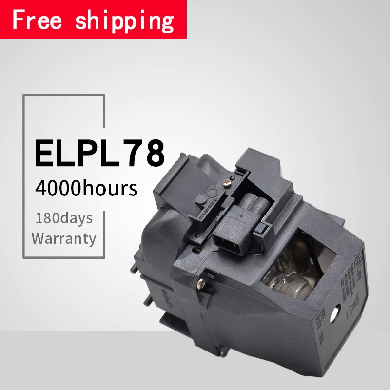 ☆ ที่มีคุณภาพสูงโคมไฟโปรเจคเตอร์ ELPLP78สำหรับ EPSON EX7230 EX7235 ...