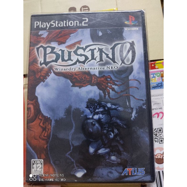 แผ่นแท้ Busino 0 Wizardry Alternative NEO PS2 สภาพสวย คู่มือครบ สำหรับ ...