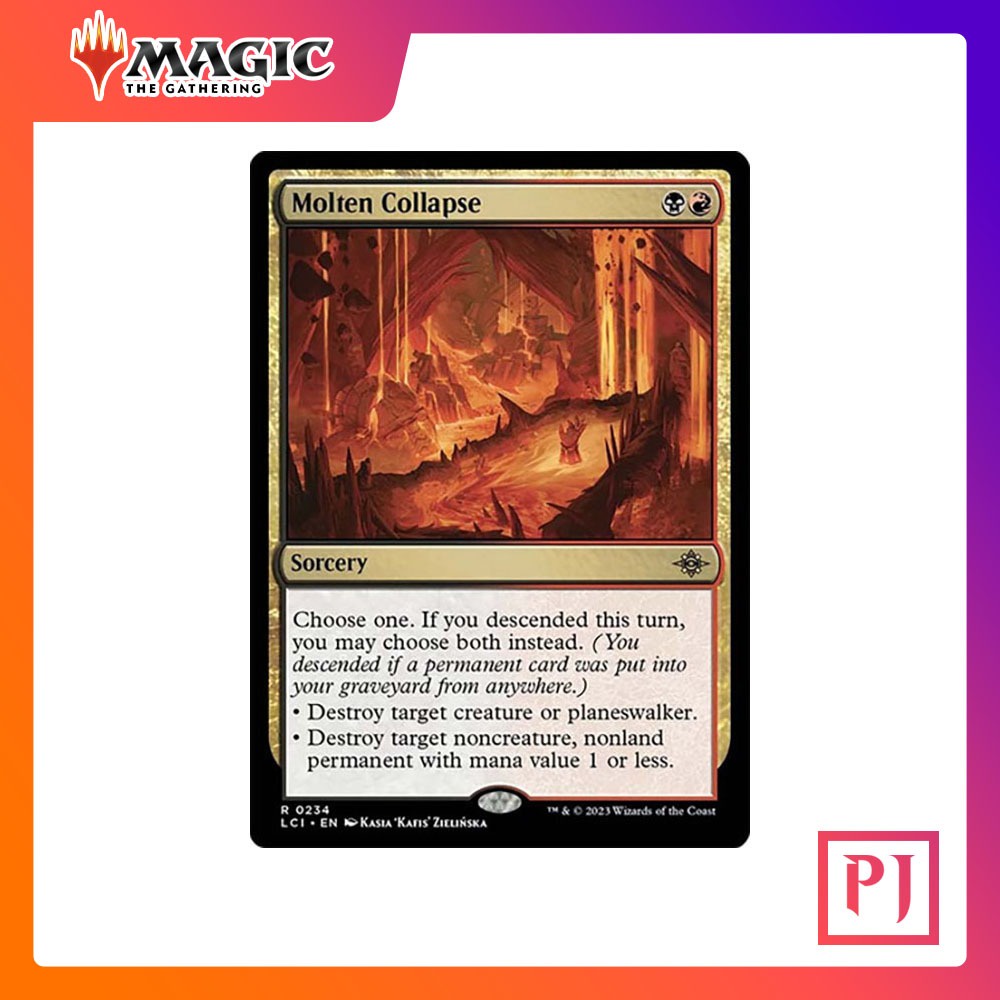 [MTG] Molten Collapse [LC1] [MULTI] [RARE] [NORMAL] [ENG] (การ์ดเมจิค ...
