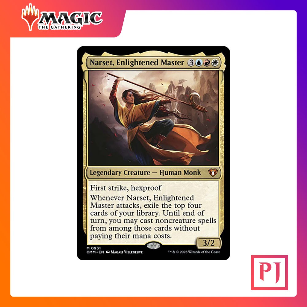 [MTG] Narset, Enlightened Master [CMM] [MULTI] [MYTHIC] [NORMAL] [ENG ...