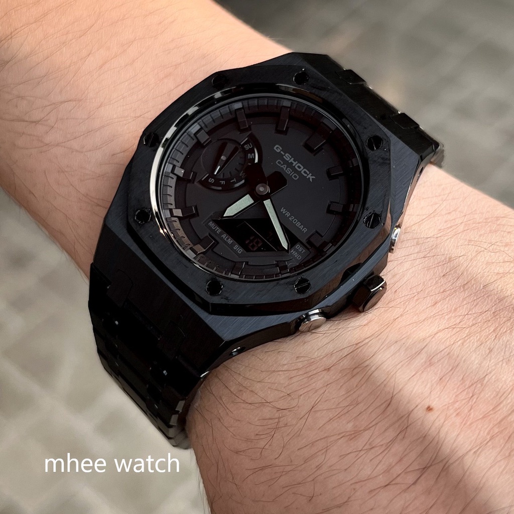 G-Shock Casioak Steel All in Black Gen4 New Arrival | Shopee Thailand