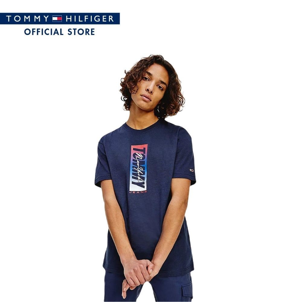 TOMMY HILFIGER เสื้อยืดชาย รุ่น DM0DM10238 | Shopee Thailand
