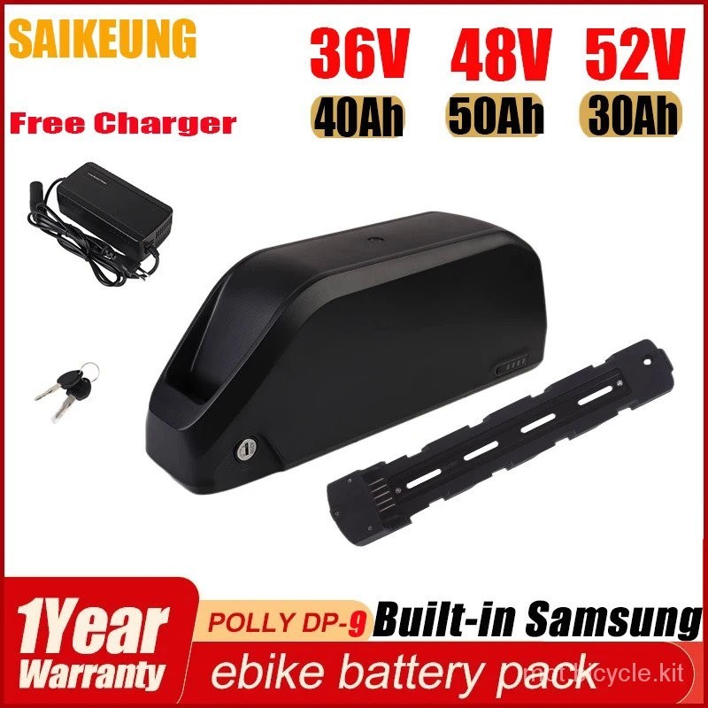 Hailong Max 18650 36V ชาร์จ48V ไฟฟ้าจักรยาน52V 1500W 3000W Polly DP-9 ...