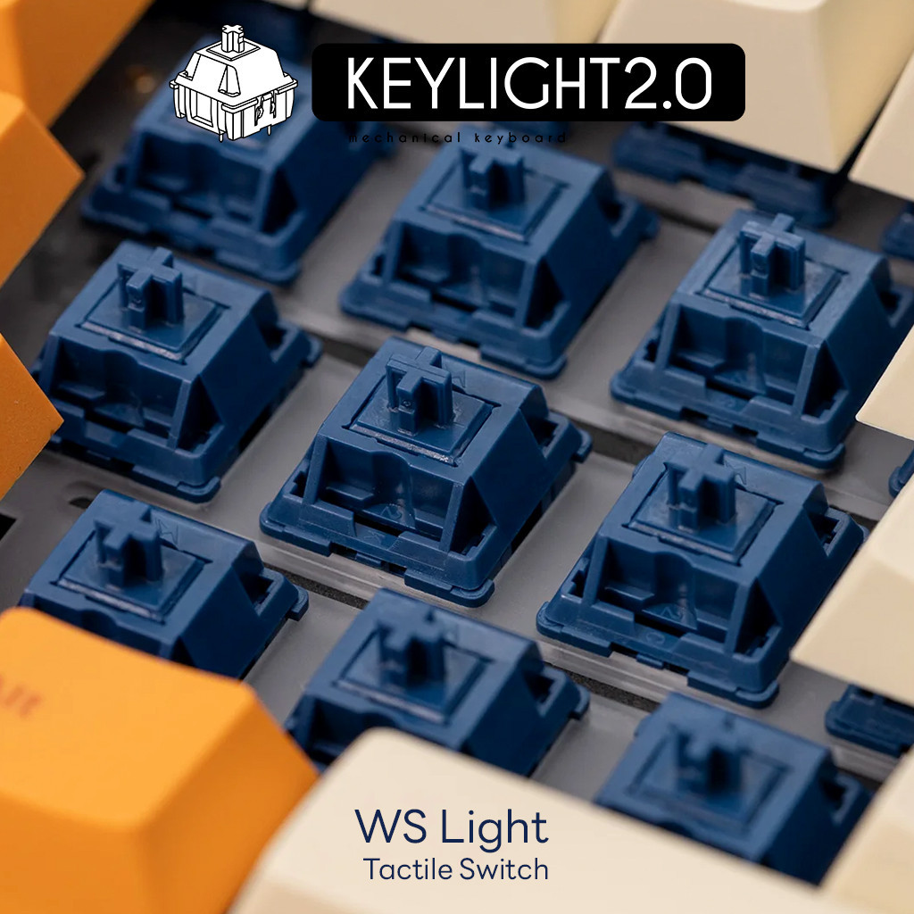 WS Switch Series By Wuque Studio | Factory Lube สวิตช์คีย์บอร์ด (1 ตัว ...