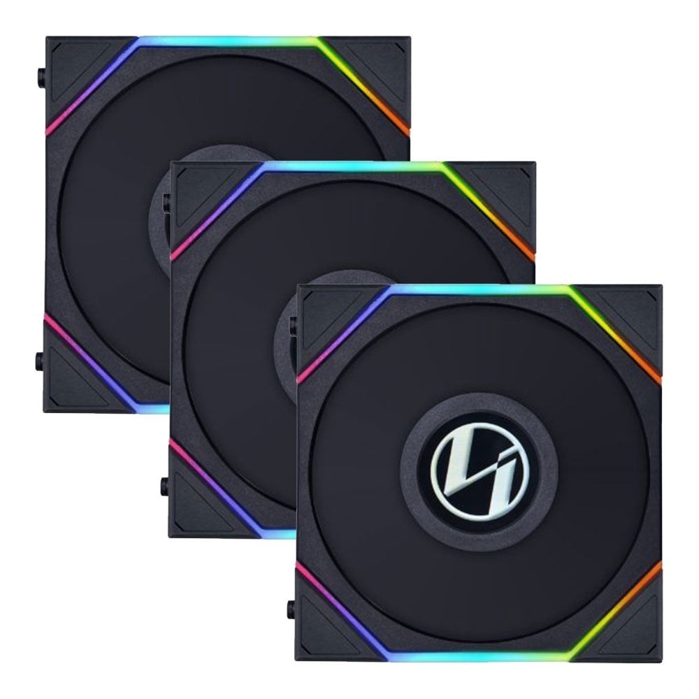 CASE FAN LIAN-LI UNI FAN TL LCD 120 PACK 3 BLACK | Shopee Thailand