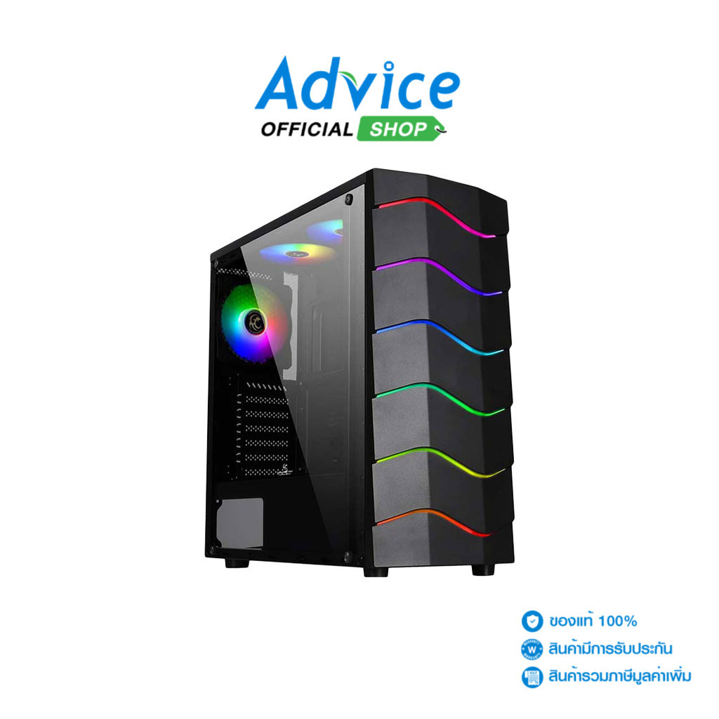 TSUNAMI ATX CASE เคสคอมพิวเตอร์(NP) GALAXY G18 ABLAZE RGB - A0144434 ...
